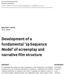 Screenplay Sequence-Scene Structure Analysis and Plot Summaries for Screenwriters